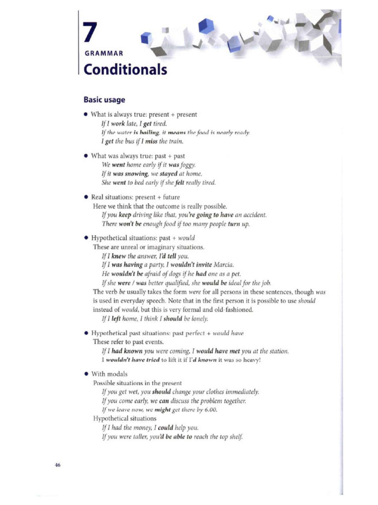 C1 Review of Conditionals | PDF