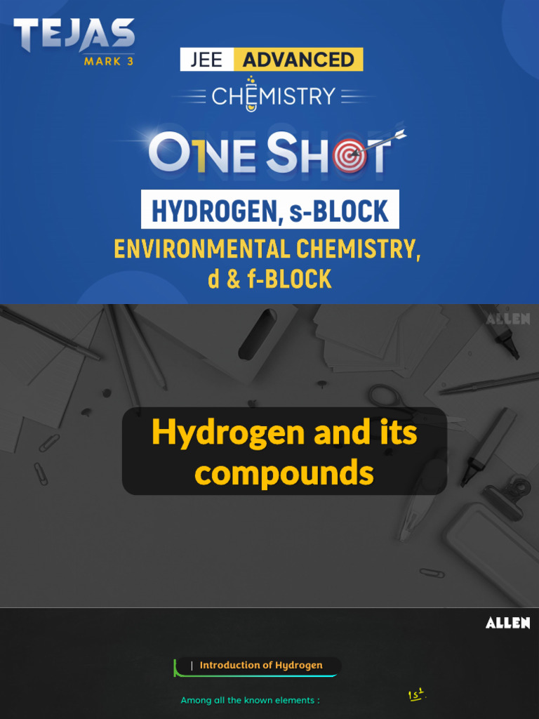 Comprehensive Guide to Hydrogen and Its Compounds | PDF | Hydroxide ...