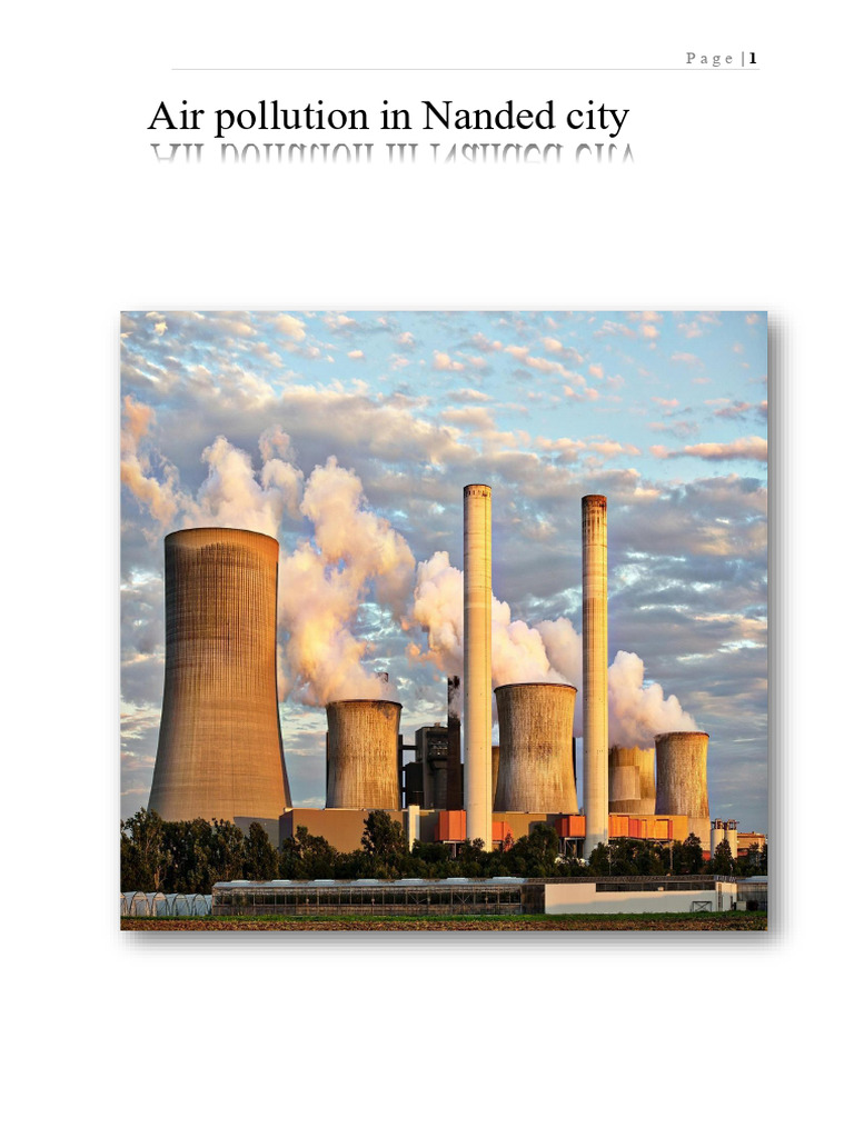 Air Quality Assessment in Nanded City | PDF | Air Pollution | Particulates