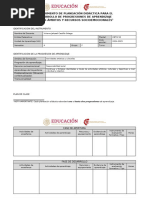 DGETI Instrumento Planeación Didáctica General | PDF | Evaluación ...