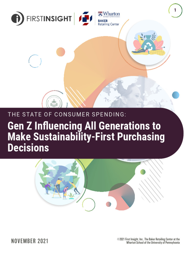 Gen Z's Impact on Sustainable Spending | PDF | Millennials | Retail