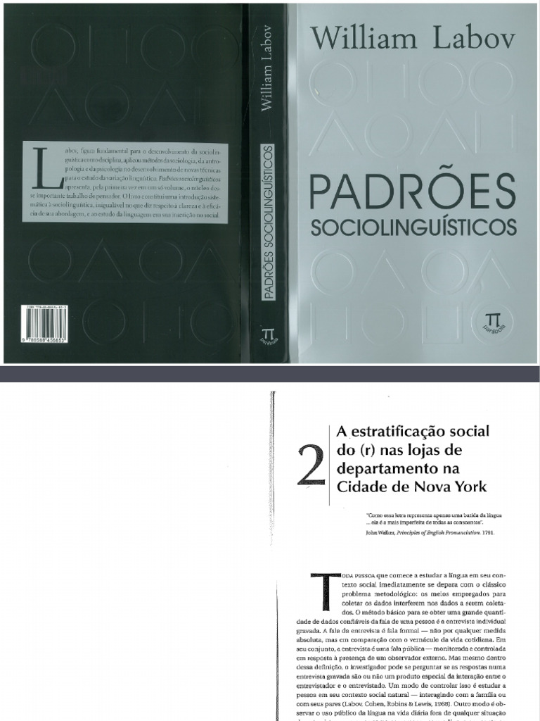 William Labov - A Estratificação Social | PDF