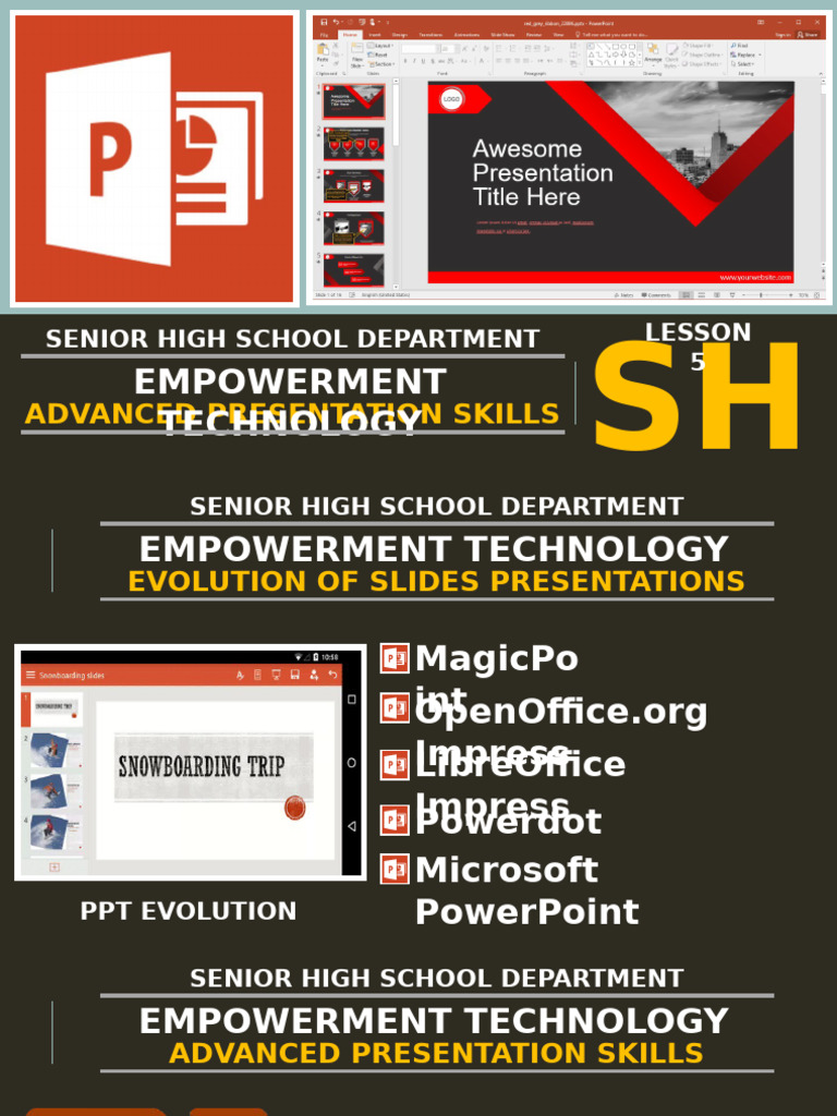 Advance Presentation Skills | PDF | Hyperlink | Microsoft Power Point