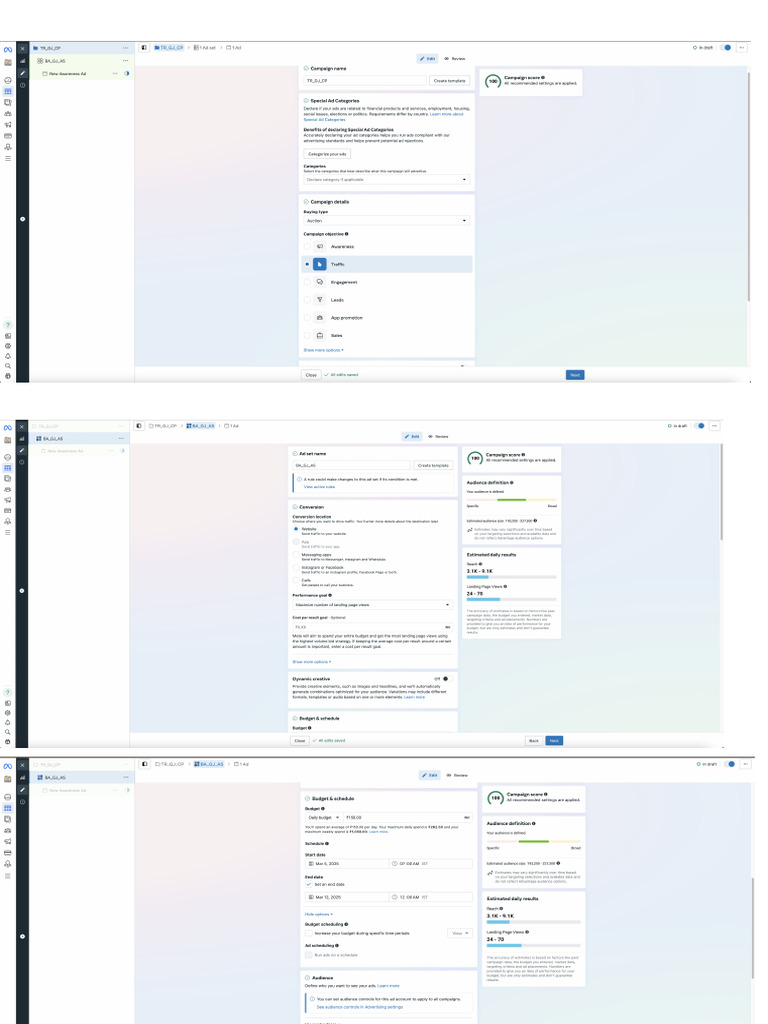 Meta Ads Whatsapp Traffic Campaign | PDF