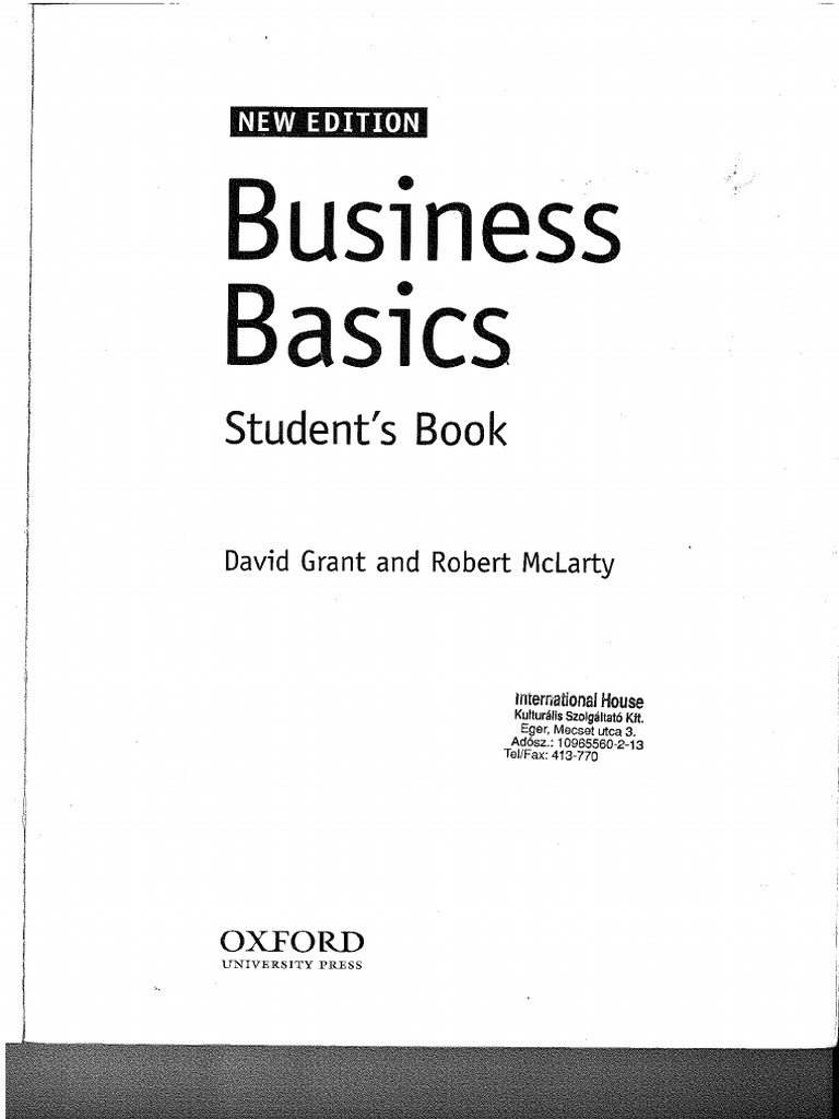 Business Basics part 1 | PDF Business Basics part 1 | PDF