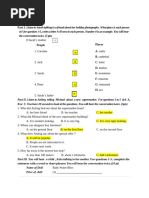 Class 10 English Language Test Paper | PDF
