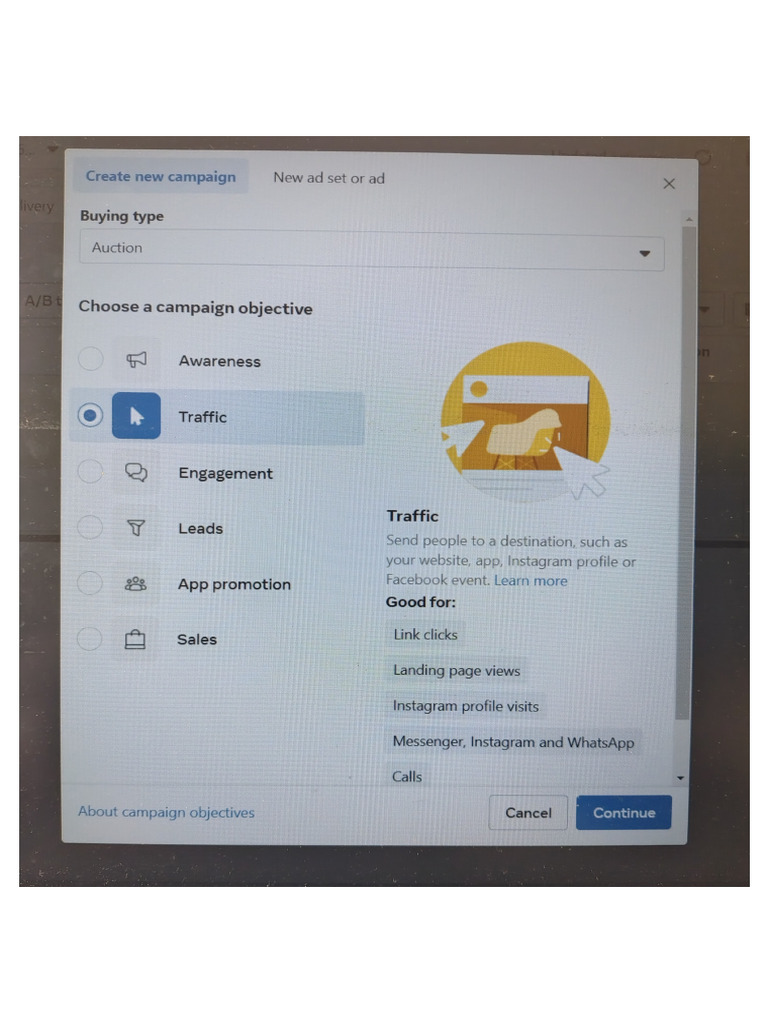 Meta Ads Traffic Campaign | PDF