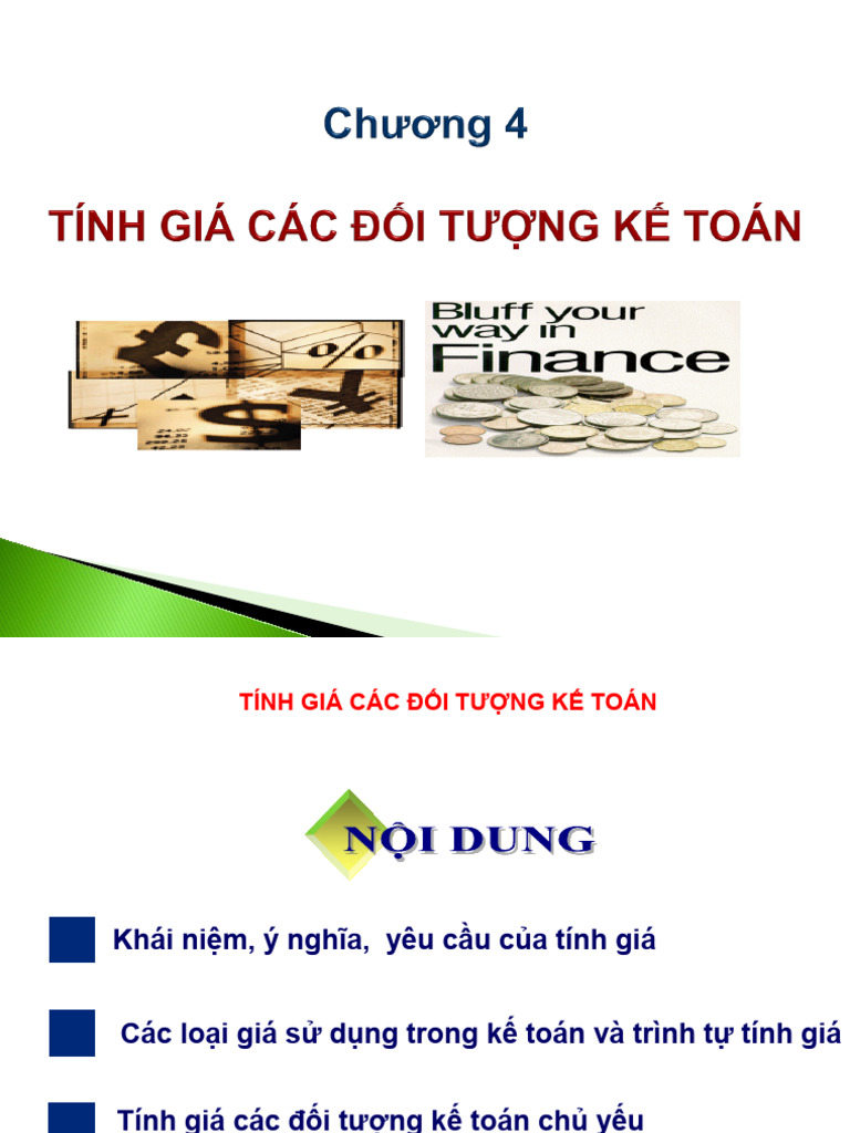 Chuong 4 - Tinh Gia Cac Doi Tuong KT | PDF