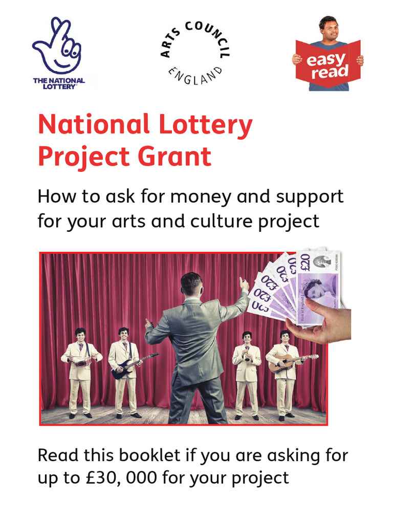 National Lottery Project Grants Guidance For Applicants - 30,000 and ...