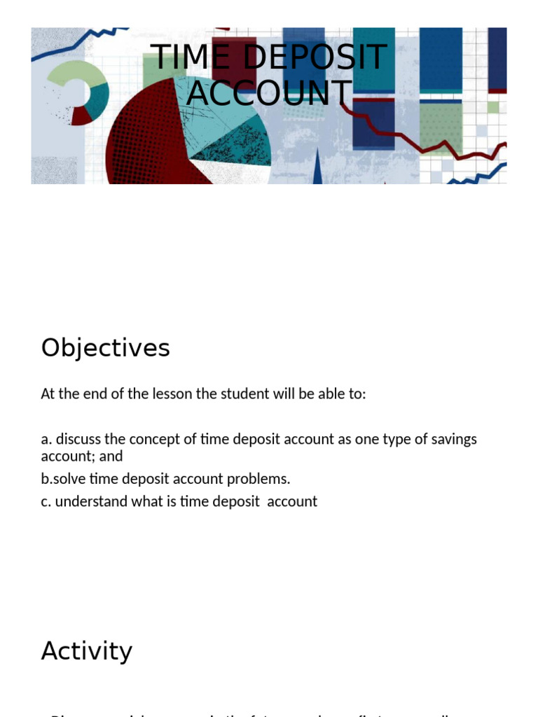 Time Deposit Account Autosaved | PDF | Interest | Banks