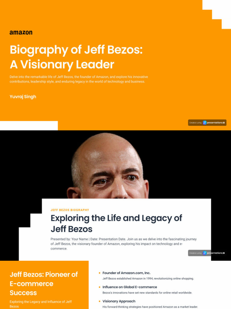Biography of Jeff Bezos (1) | PDF