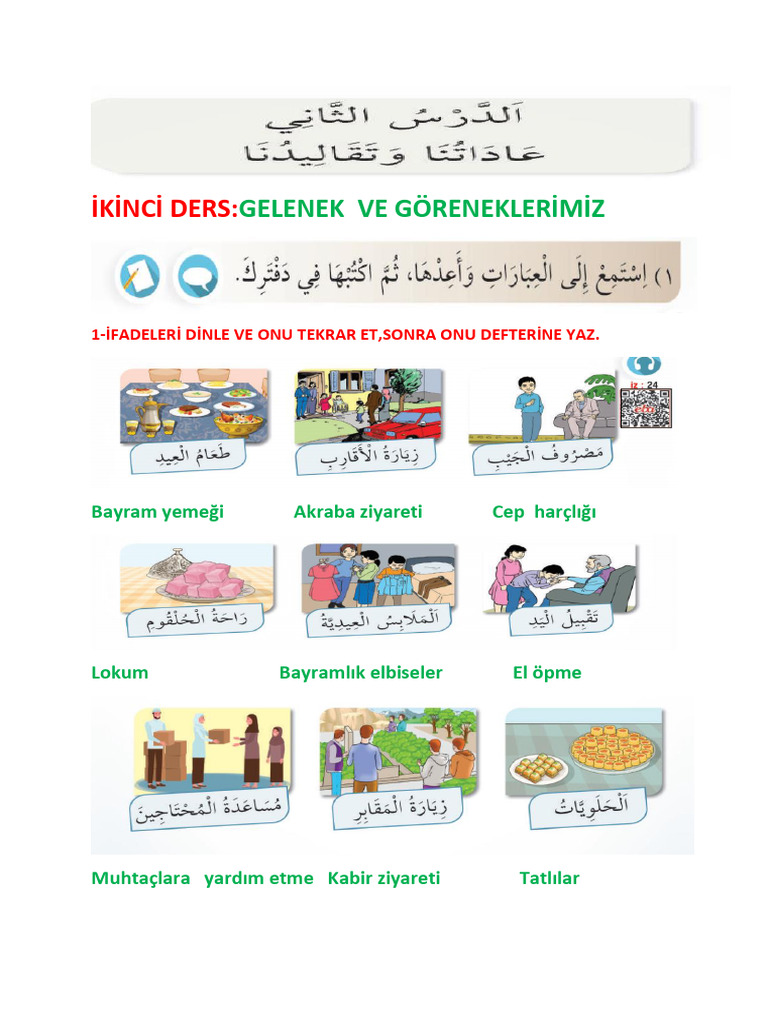 4-Adet Ve Geleneklerimiz | PDF