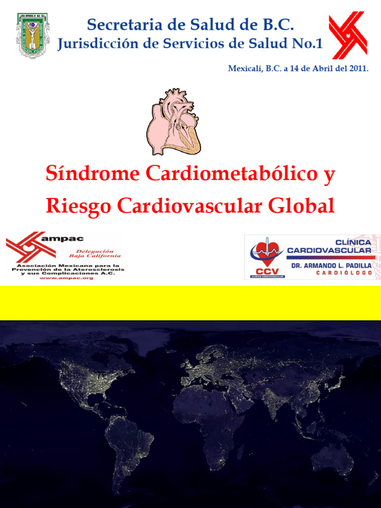 SX Cardiometabolico RCV Global y Caso Clinico Secretaria de Salud 14 Abril 2011 | PDF | Síndrome ...
