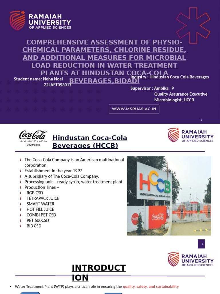 HCCB First Presentation | PDF | Water Treatment | Water
