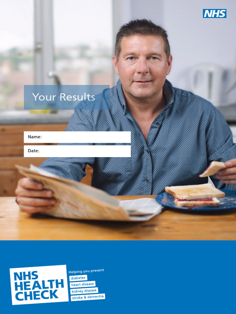 PHE Health Check Results Booklet UPDATE v1 - 0 No Crops | PDF | Body ...