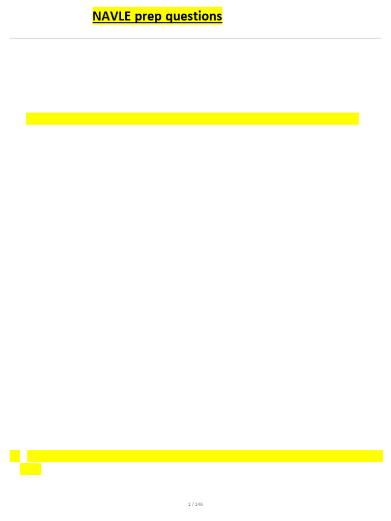 NAVLE Prep Questions | PDF | Luteinizing Hormone | Ovary