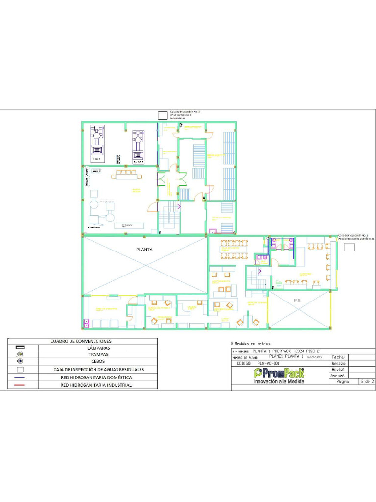 PLANO CON ROTULO PISO 2 - Modificado | PDF