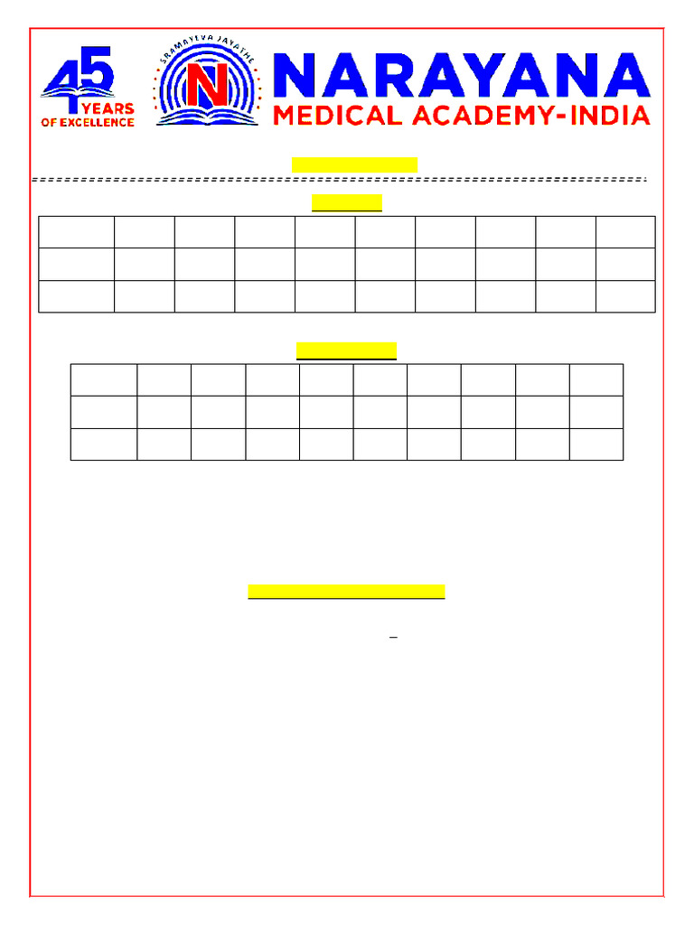 Final SR Neet Star Super Chaina (Cbse & State) (Model - A & Model-B ...
