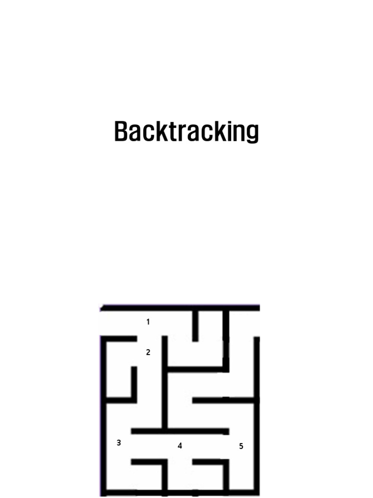 ch05_BackTracking1-2 | PDF