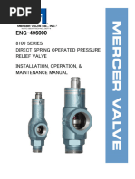 Mercer Valve 9100 Series Manual | PDF | Valve | Pipe (Fluid Conveyance)