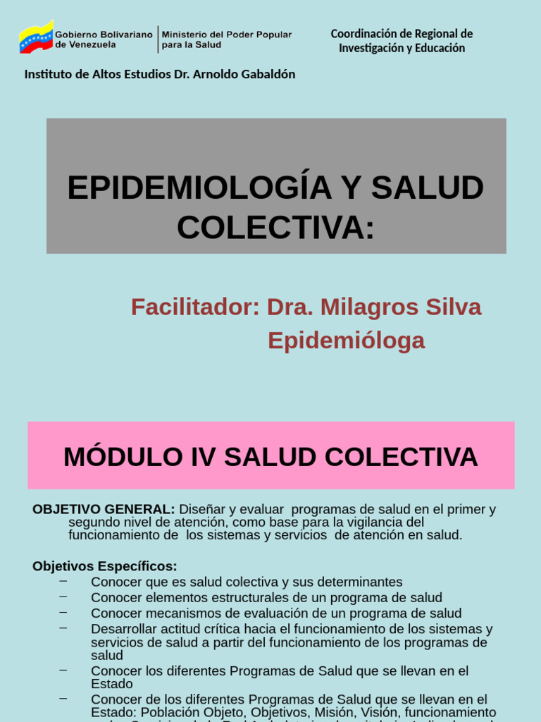 Salud Colectiva Clase | PDF | Salud pública | Planificación