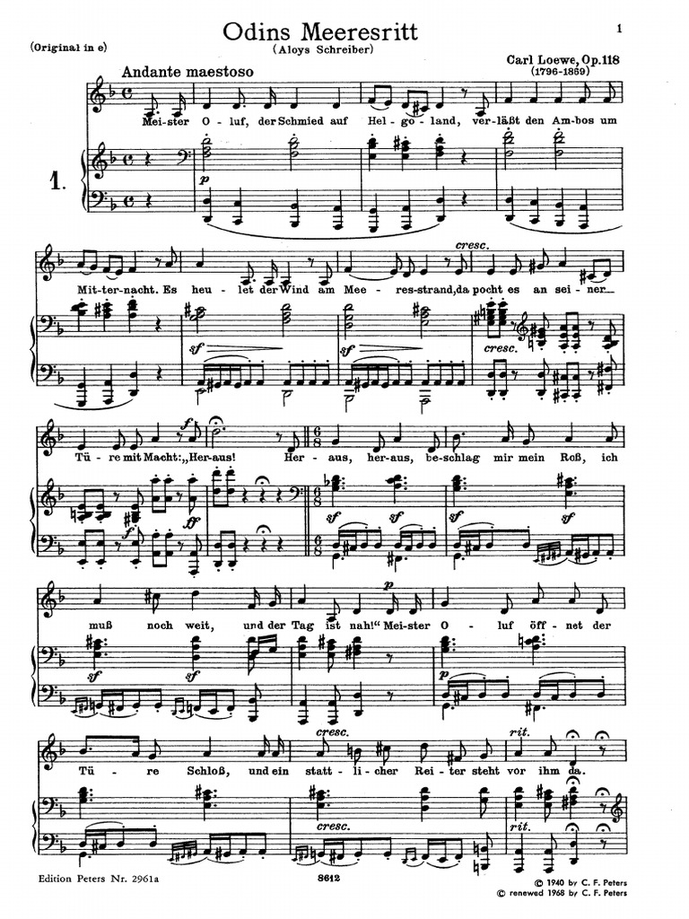 TalkFile - Loewe Lieder Low PDF | PDF