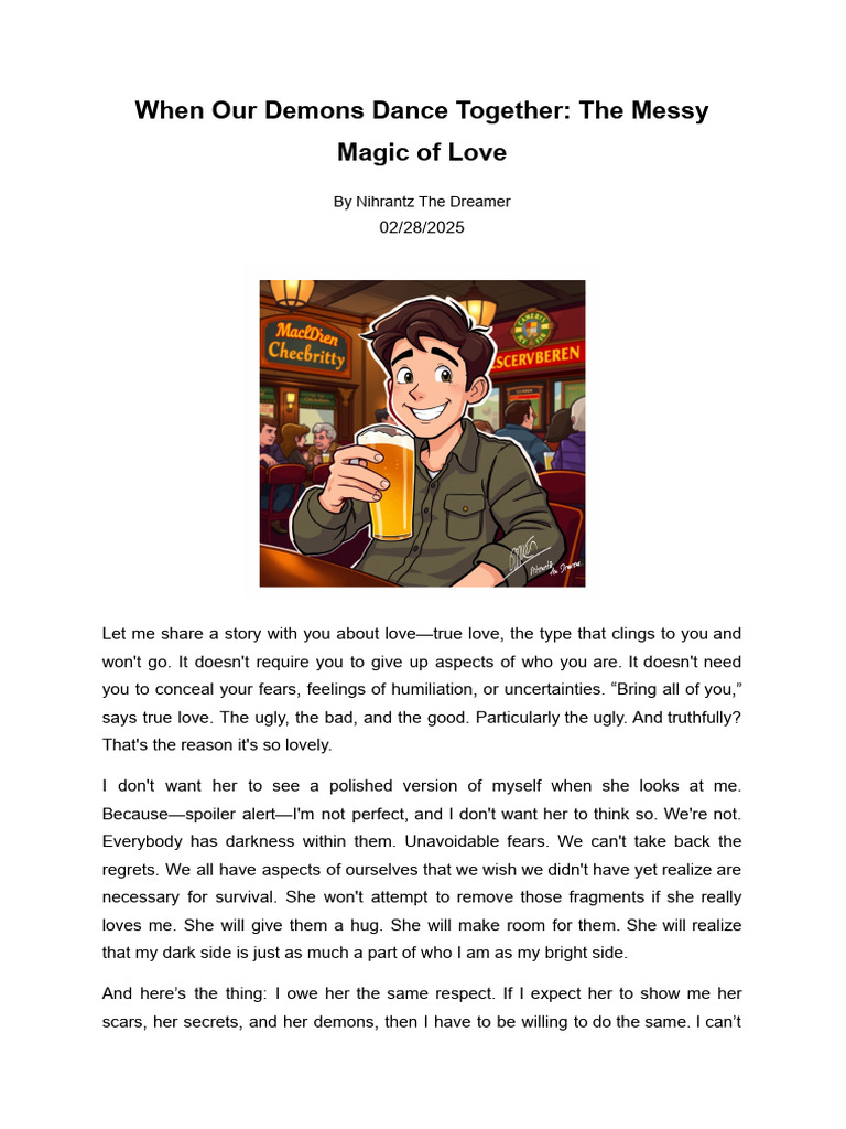 When Our Demons Dance Together_The Messy Magic of Love | PDF