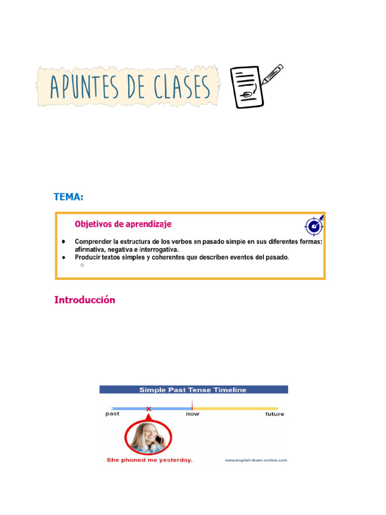 AP 4 FB M3 LE Material Descargable | PDF | Verbo | Unidades Semánticas