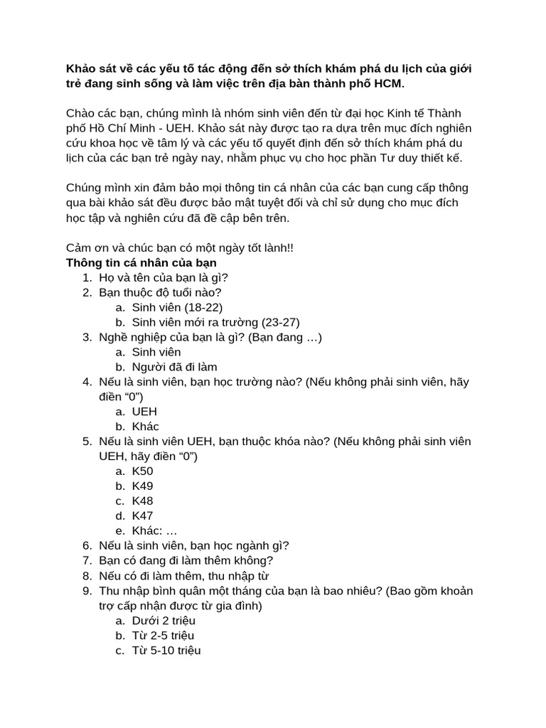 TDTK - Nhóm 3 | PDF