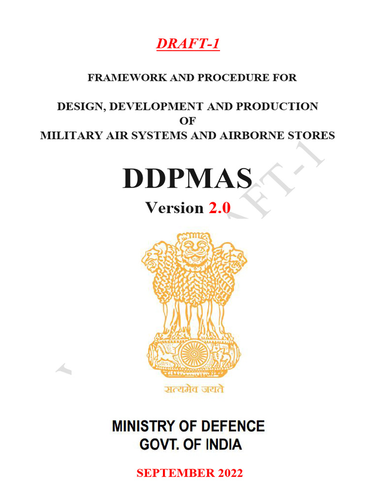 DDPMAS_Ver2pt0Draft1 (1) | PDF | Aviation