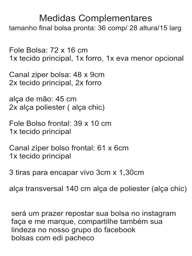 medidas complementares | PDF