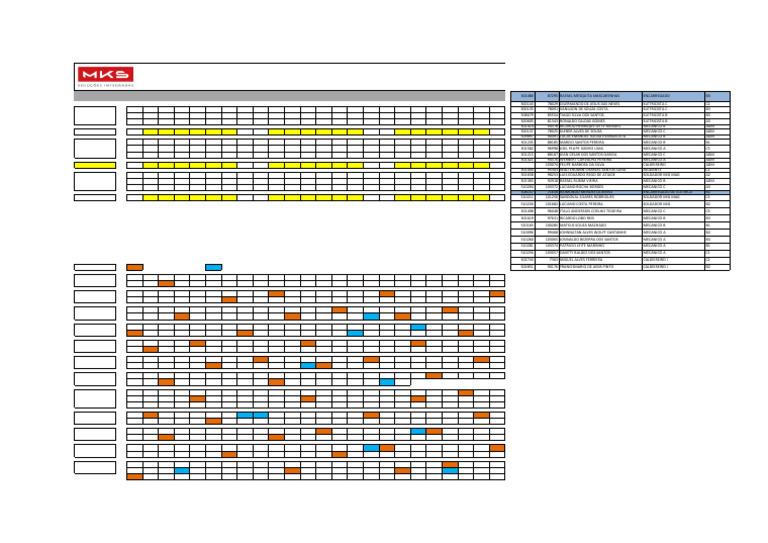 Escala Fixa 6x2 MKS | PDF