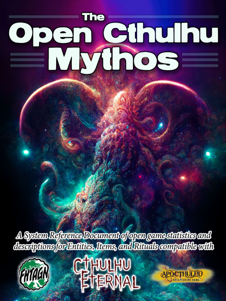 Open Cthulhu Mythos SRD v1.0 | PDF | Cthulhu Mythos | Cthulhu