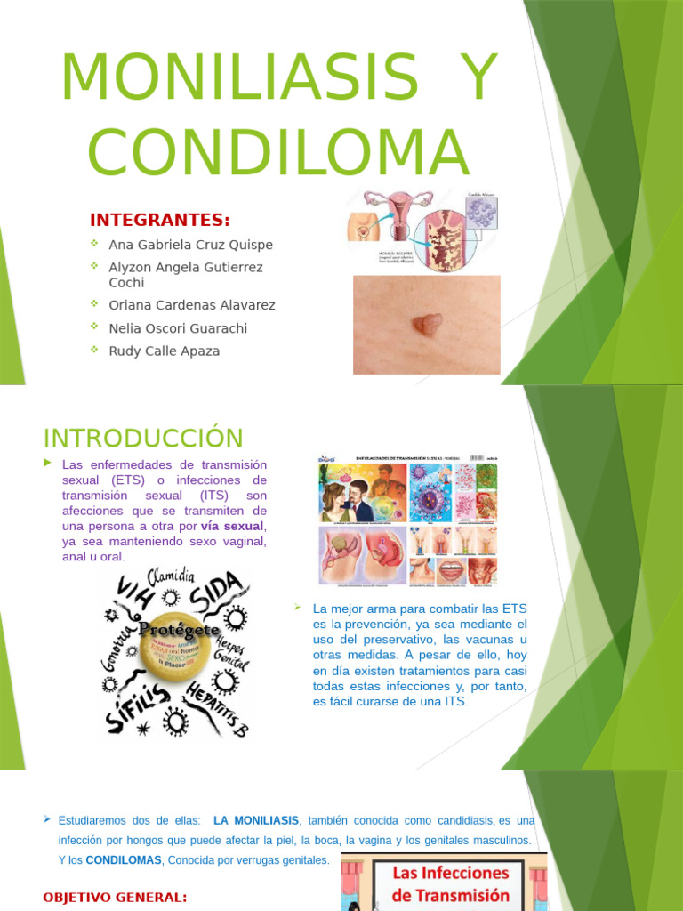 Moniliasis y Condiloma: Prevención y Tratamiento | PDF | Candidiasis ...