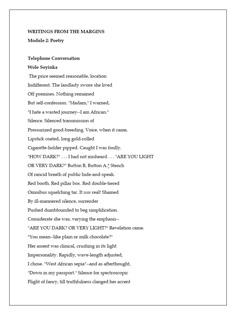 Poetry from Diverse Voices | PDF