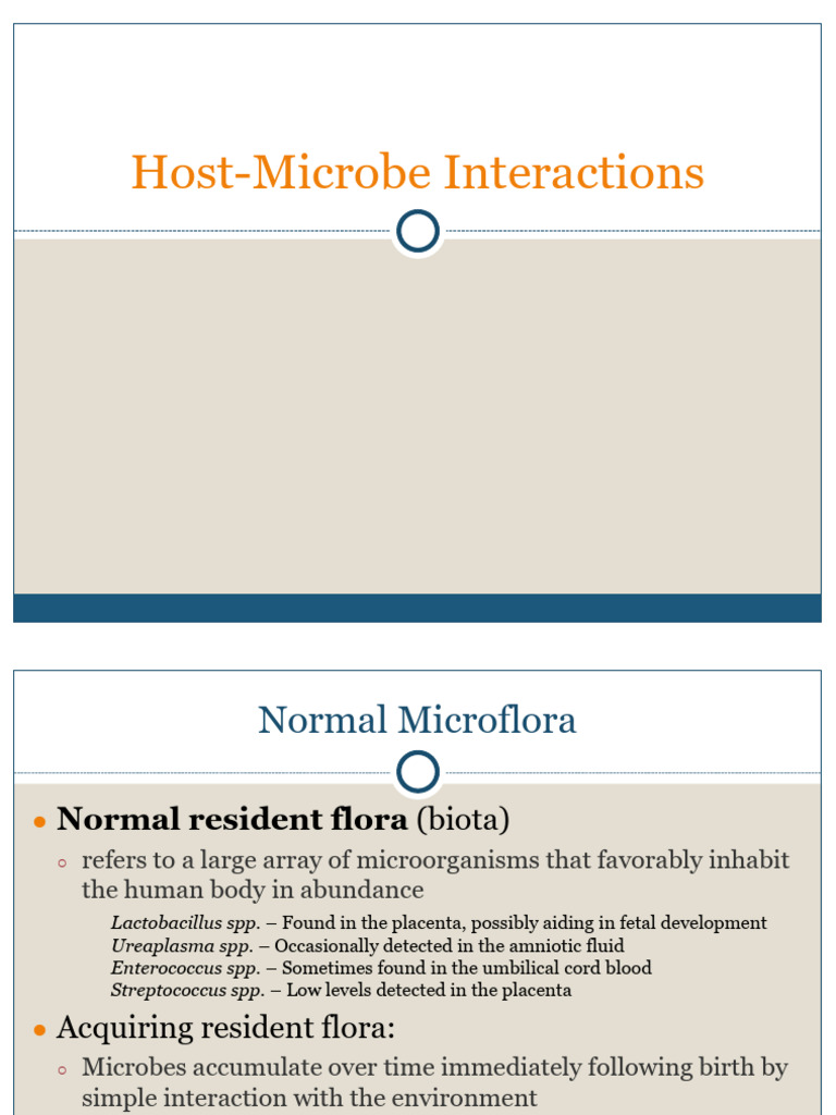 Understanding Host-Microbe Interactions | PDF | Infection | Pathogen