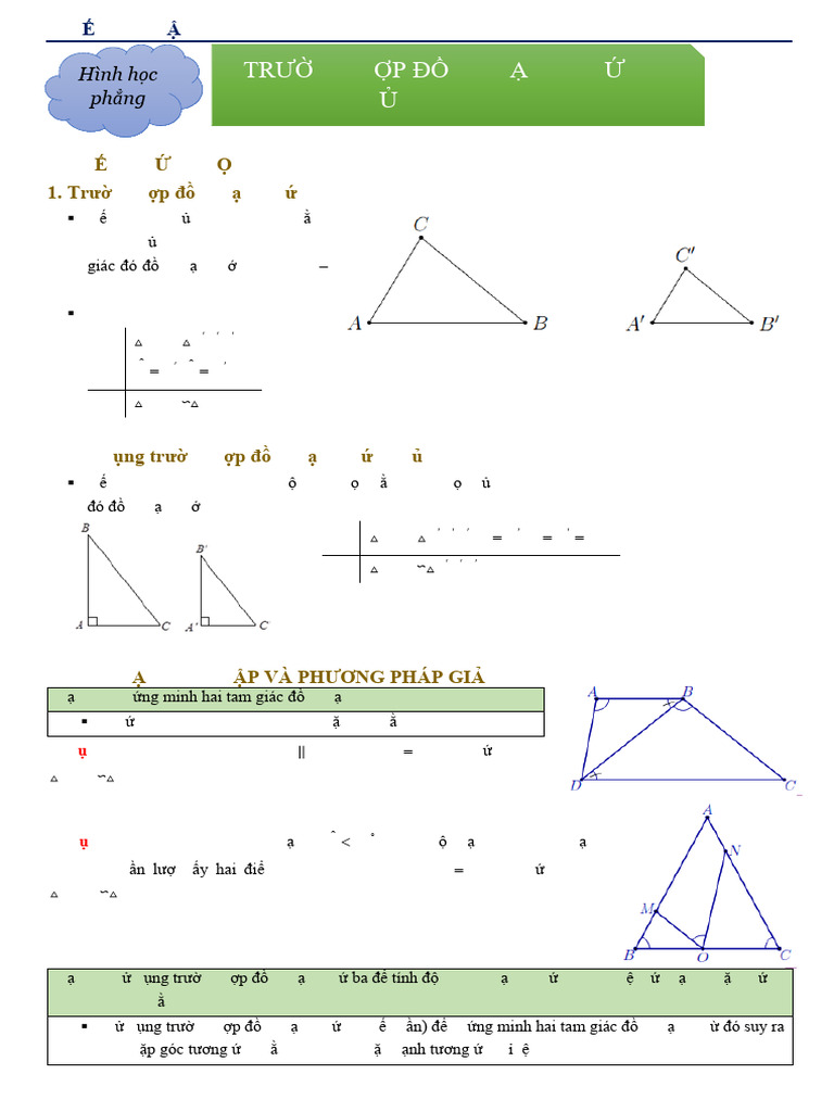 Tuần 30 THDD thứ 3 của tam giác | PDF
