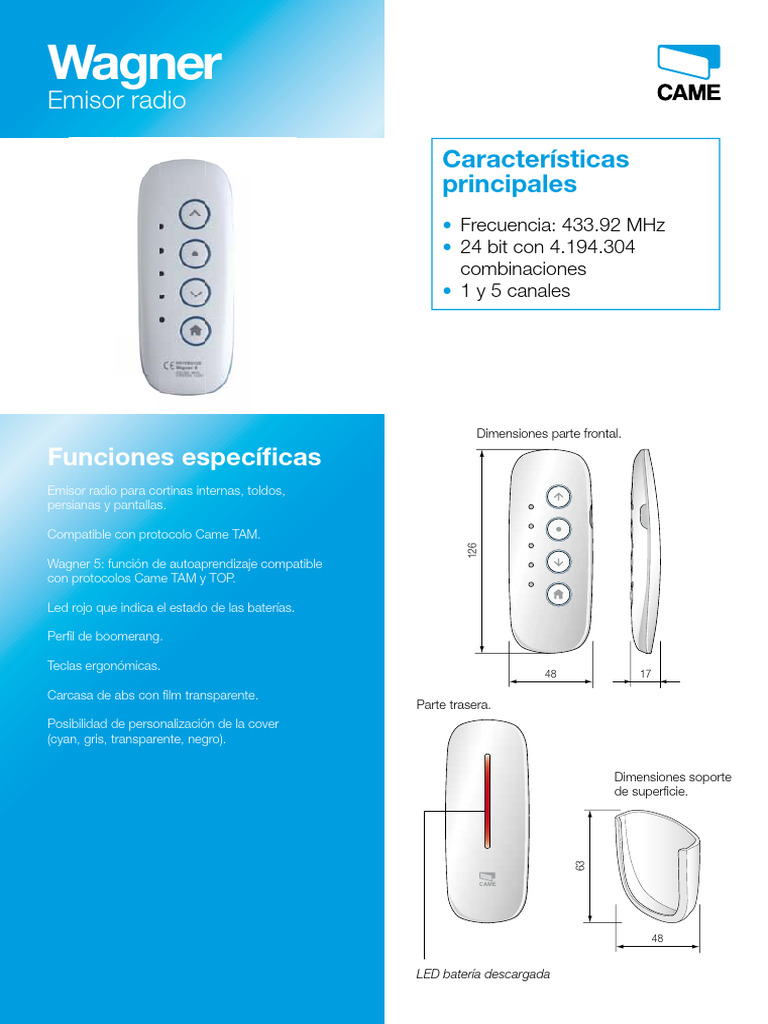 Instrucciones Wagner | PDF