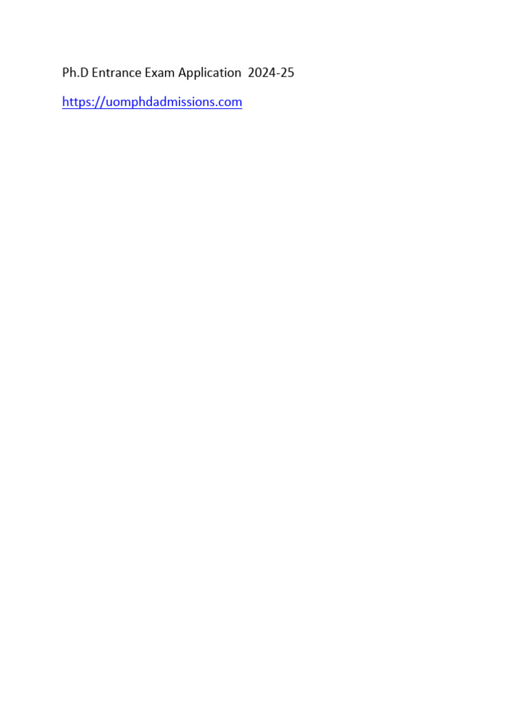 1729248120-P.hd Entrance Exam | PDF
