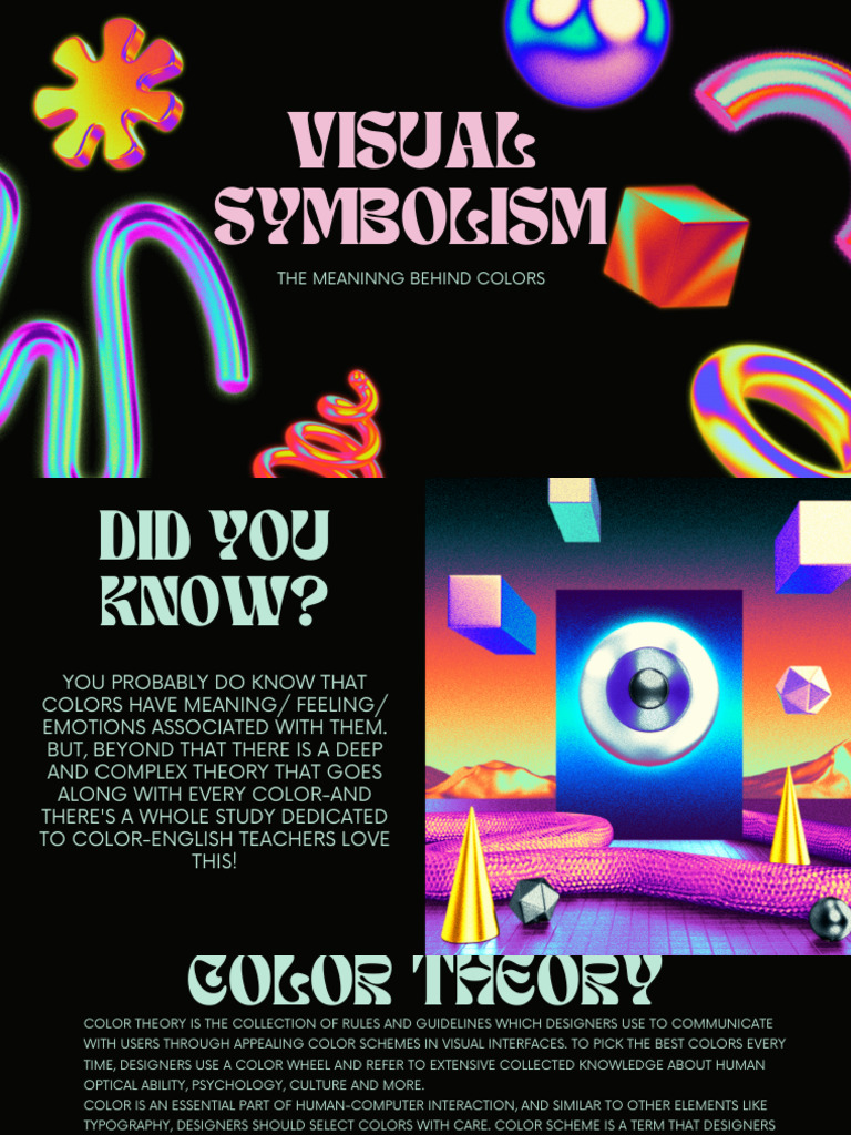 Understanding Color Theory for Designers | PDF
