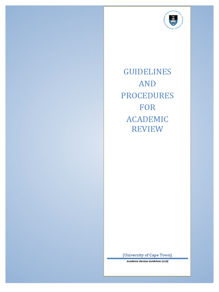 Academic 20 Guidelines 20 Senate 2020170331 | PDF | Evaluation ...