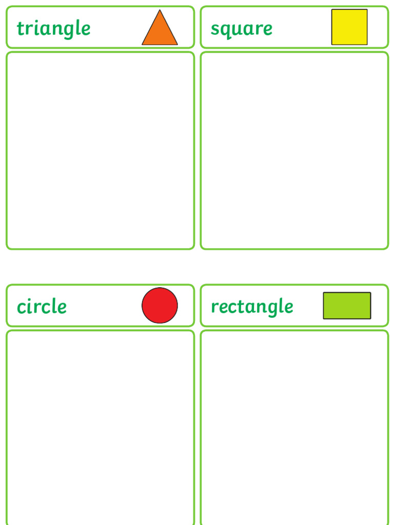 T N 2635 2D Shape Sorting Activity - Ver - 3 | PDF