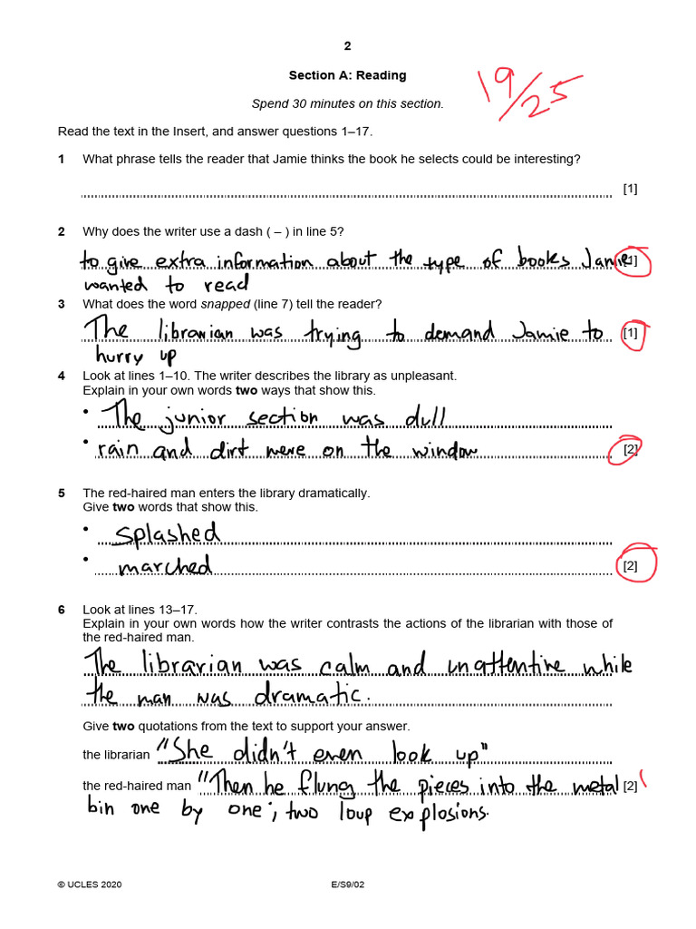 Toddle - Question Paper-Sample 8 | PDF