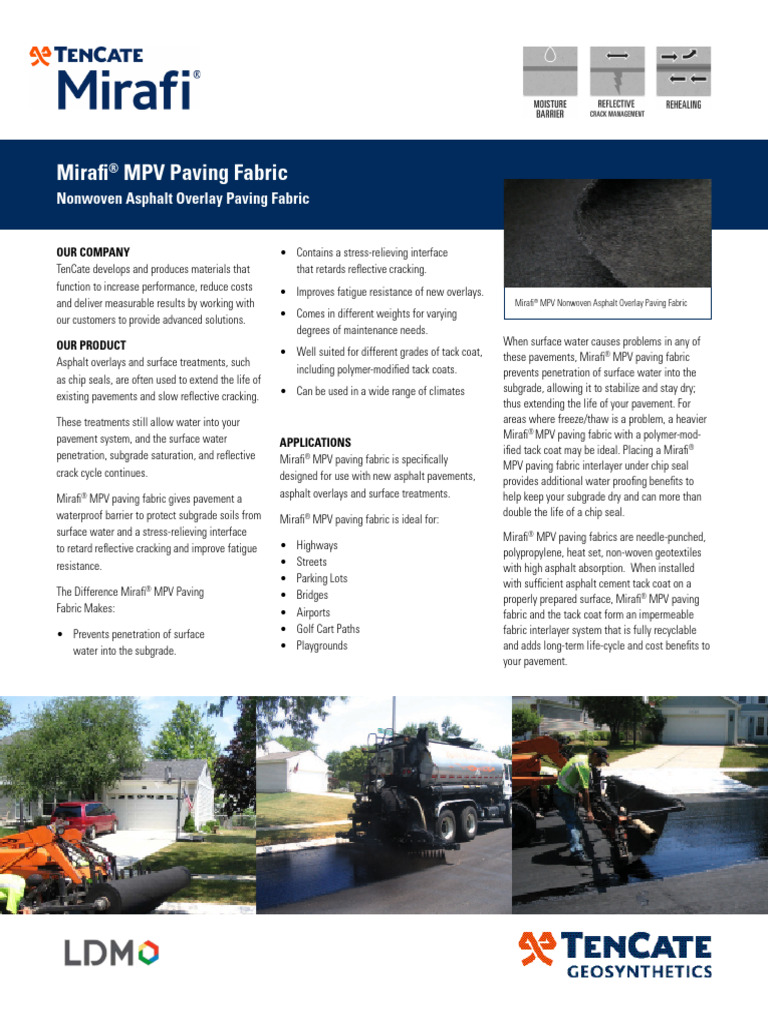 Mirapave 500 - PDS - MPV - 0520 | PDF | Road Surface | Civil Engineering