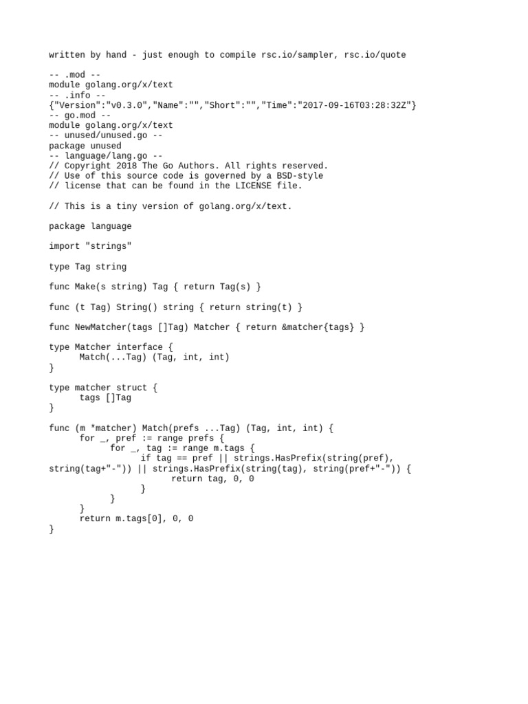 golang.org_x_text_v0.3.0 | PDF