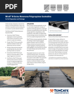 TenCate Geosynthetics Mirafi Quick Reference Product Guide 2110575 ...