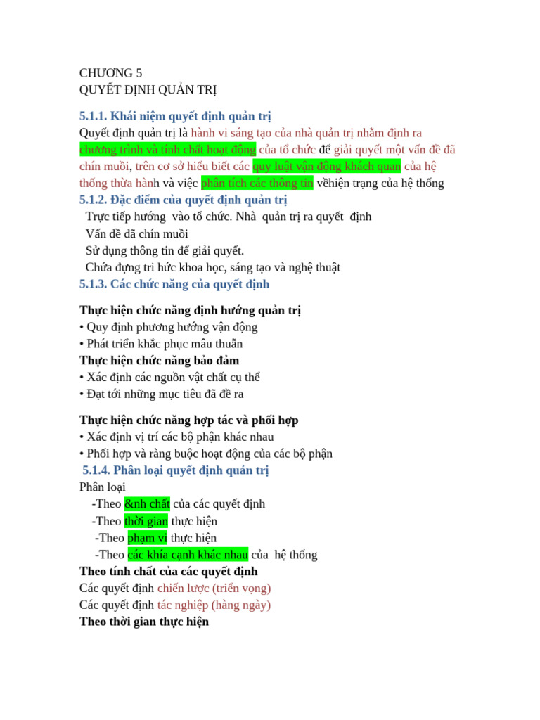 UFM QTH Chuong 5 | PDF