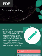 Persuasive Speech Analysis Handout DAFOREST | PDF | Rhetoric | Credibility