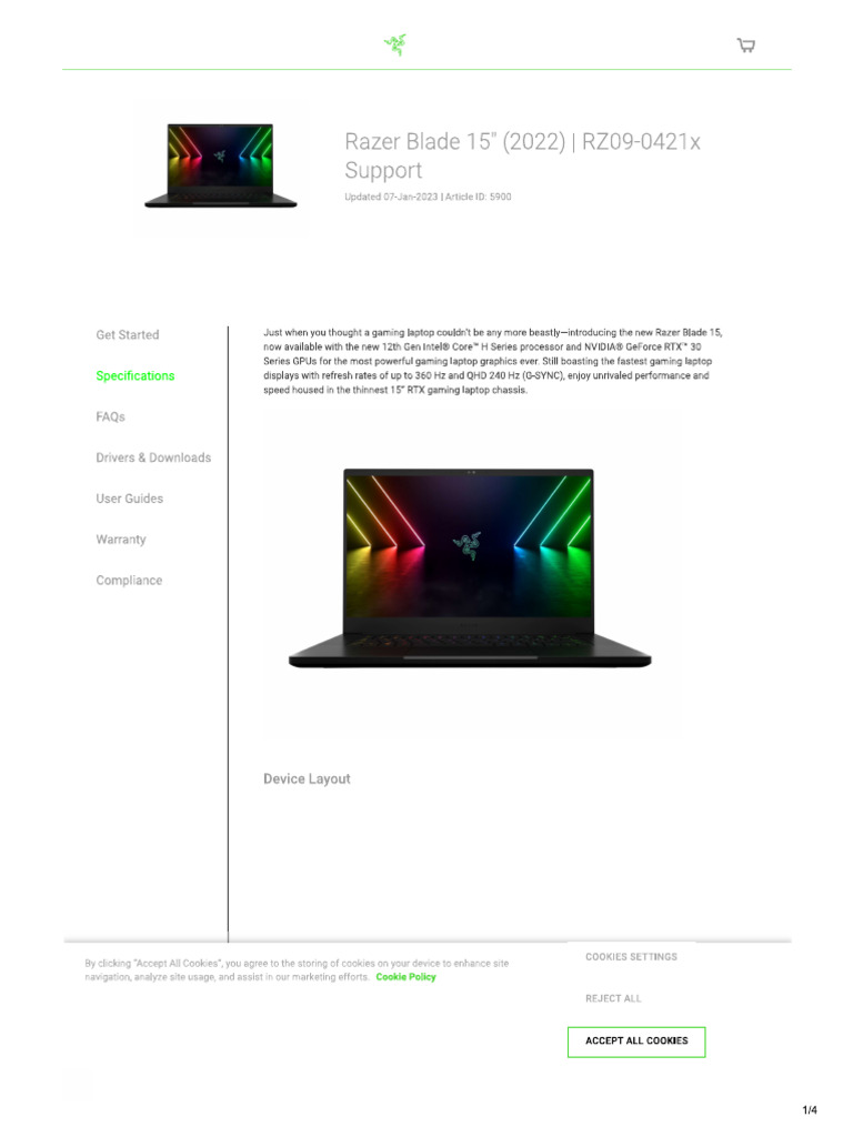 Razer Blade 15 Info | PDF