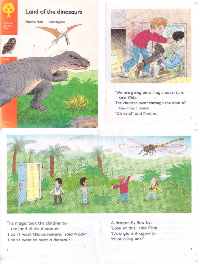 Oxford Reading Tree Stage 6 Owls Storybooks Land of The Dinosaurs ...